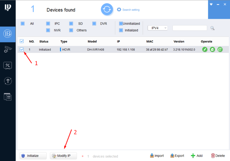 Hướng dẫn tìm và đổi ip camera Dahua bằng Config tool | Hoa Phượng Camera